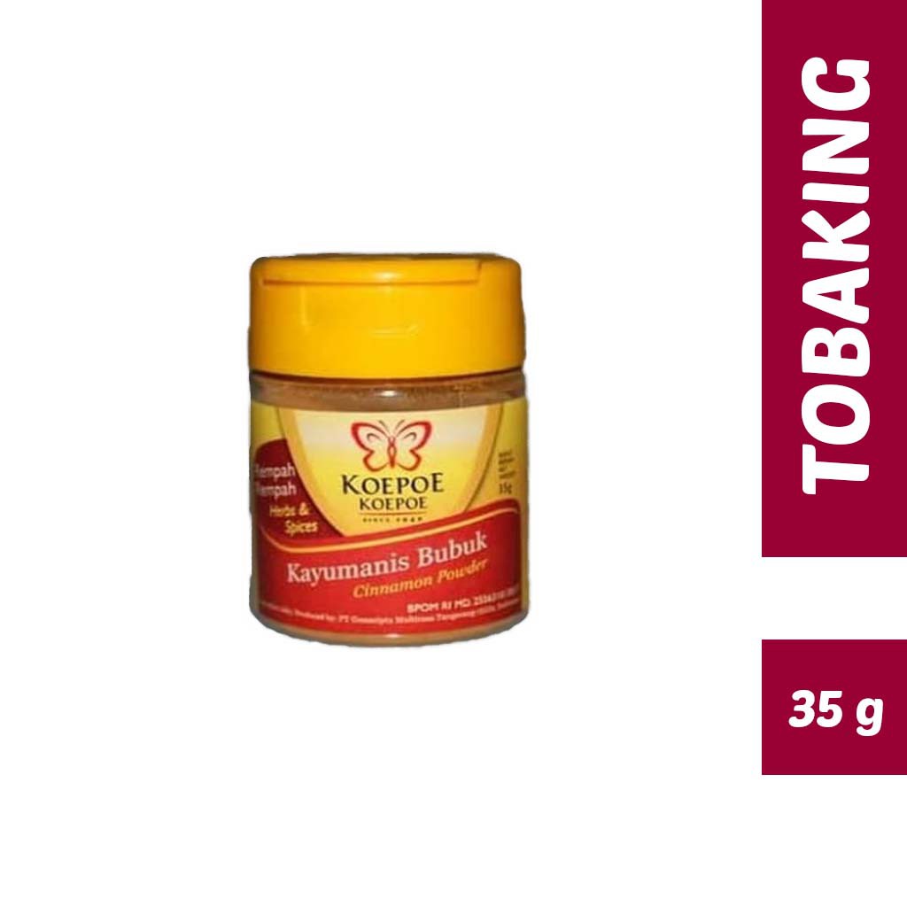 Jual Kayu Manis Bubuk KOEPOE KUPU - Cinnamon Powder 35 gr | Shopee ...