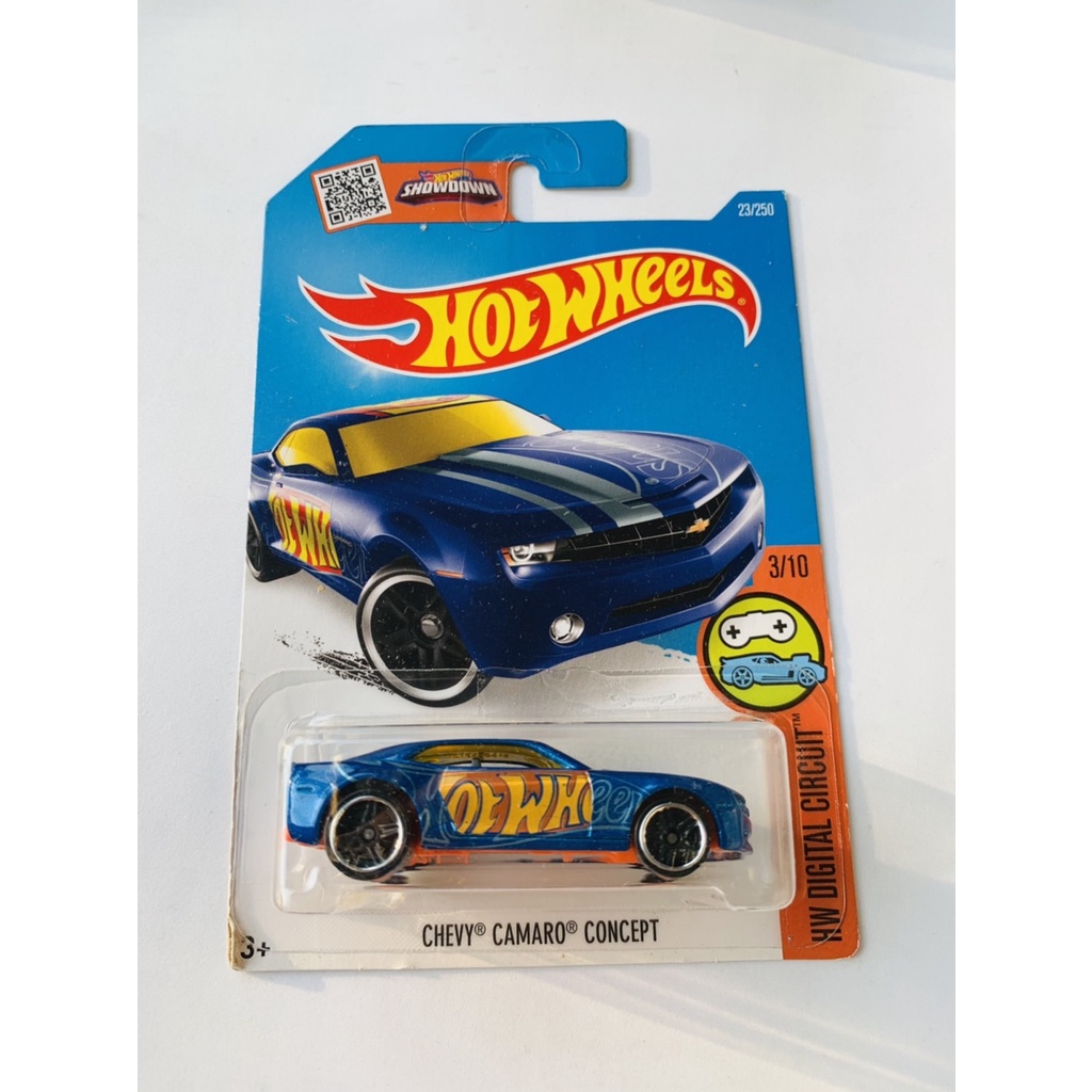 Jual HOTWHEELS HOT WHEELS CHEVY CAMARO CONCEPT BIRU HW DIGITAL CIRCUIT ...