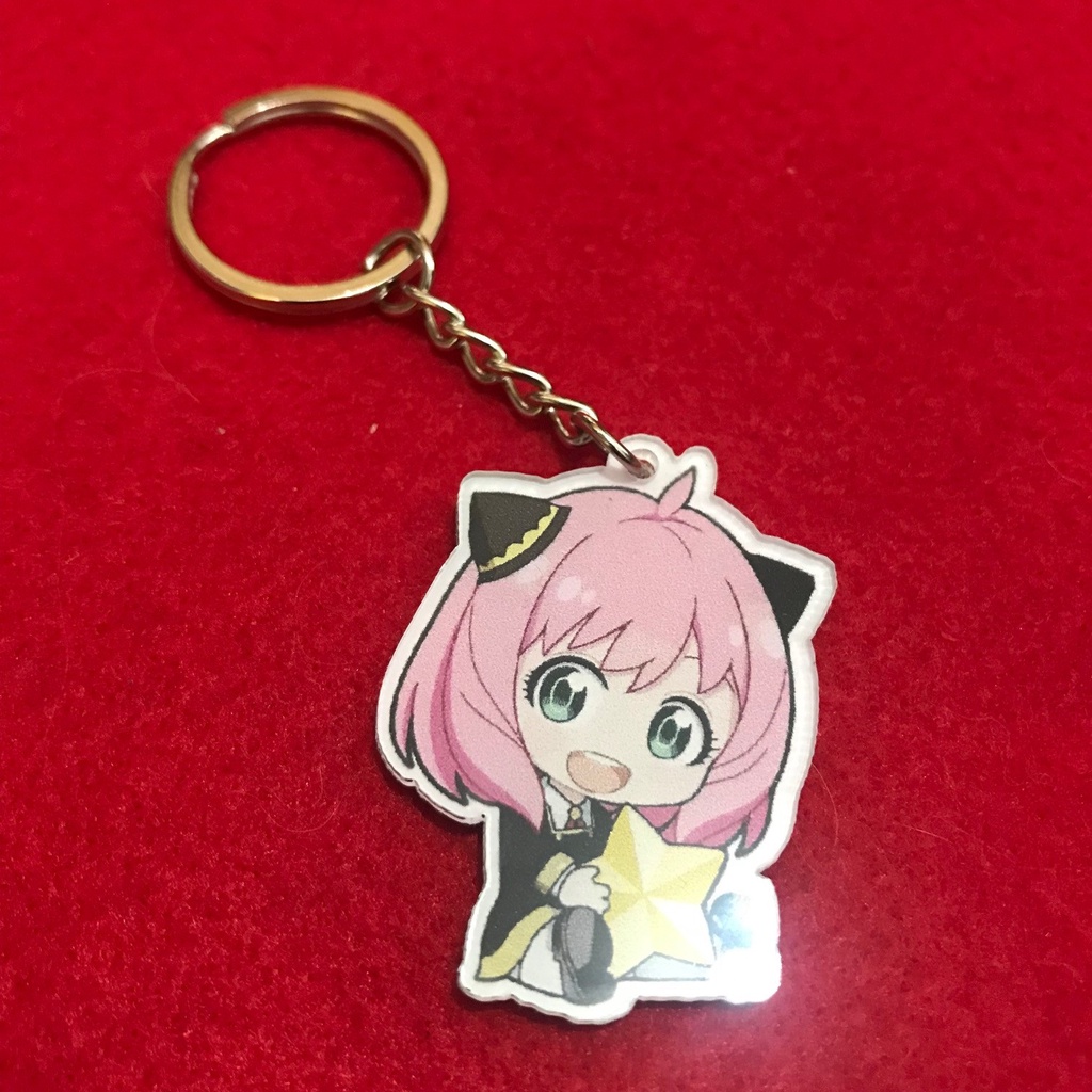 Jual Gantungan Kunci Anime Spy x Family - Keychain Anya Forger ...