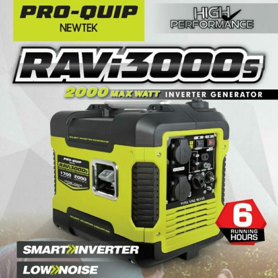Jual Pro Quip Generator Listrik Inverter Portable 2000 Watt Tipe RAVi ...