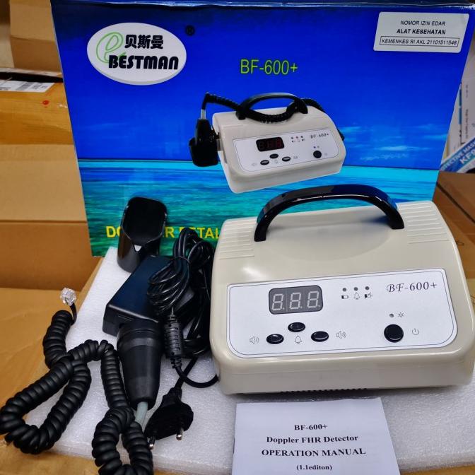 Jual Fetal Doppler Bestman Bf600+/Alat Diagnosa Detak Jantung Bayi | Shopee Indonesia