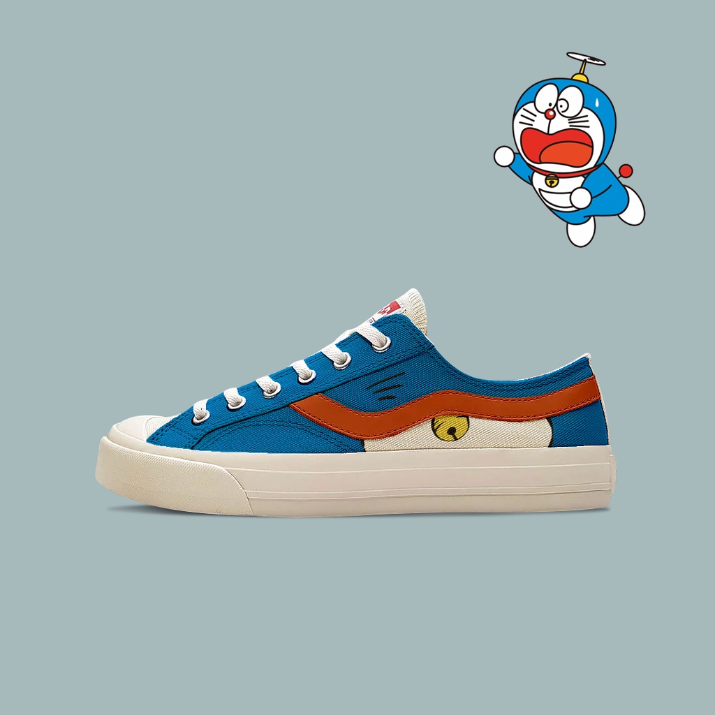 Jual SEPATU VENTELA DORAEMON CUSTOM PAINTING | Shopee Indonesia