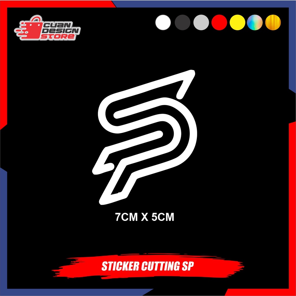 Jual STICKER SP CUTTING STIKER VISOR MOTOR MOBIL HP | Shopee Indonesia