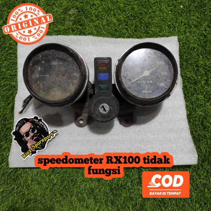 Jual speedometer spedometer spidometer yamaha rx100 rx 100 tidak fungsi ...