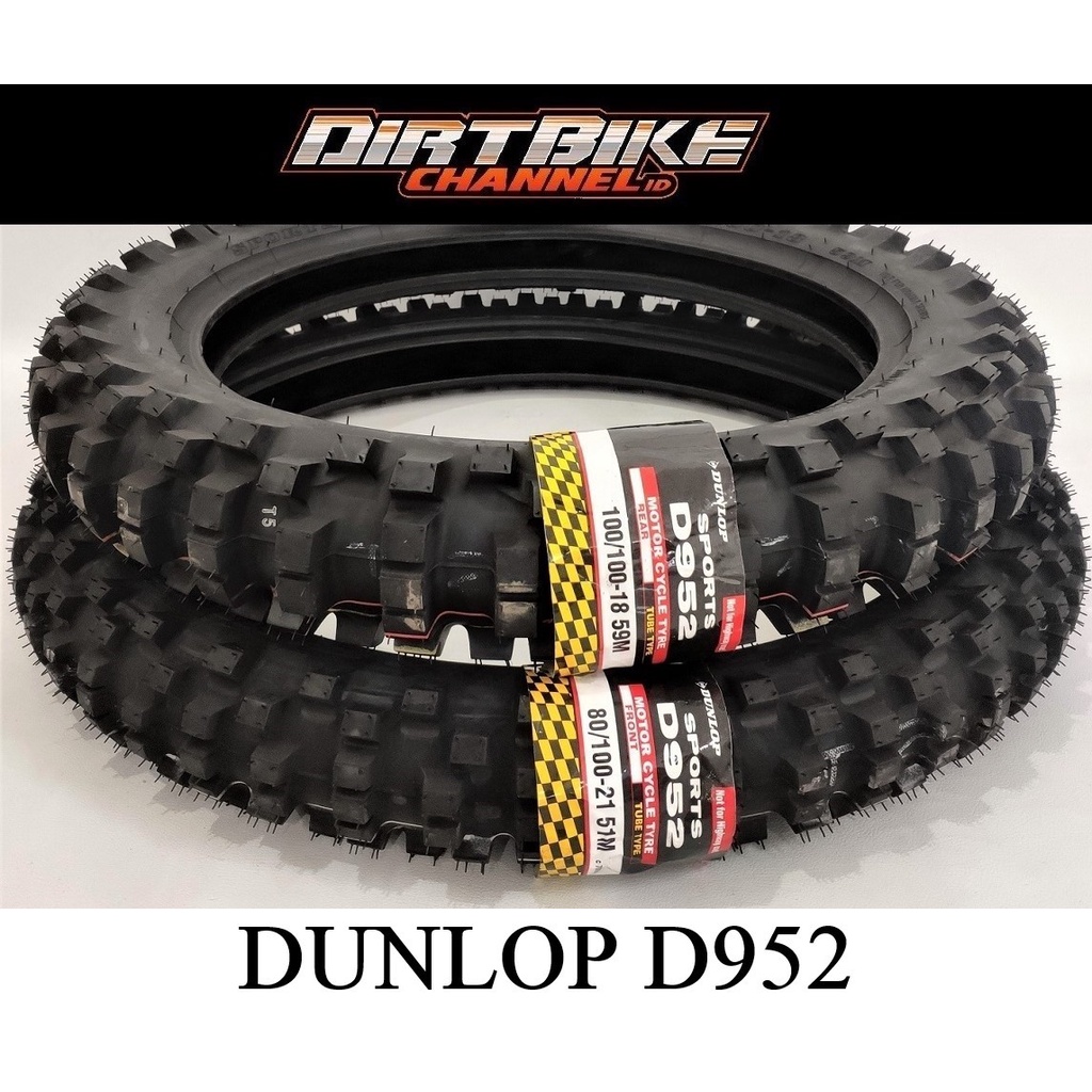 Jual Ban DUNLOP Depan Belakang D952 16 19 18 21 Cross Trail GTX Offroad ...