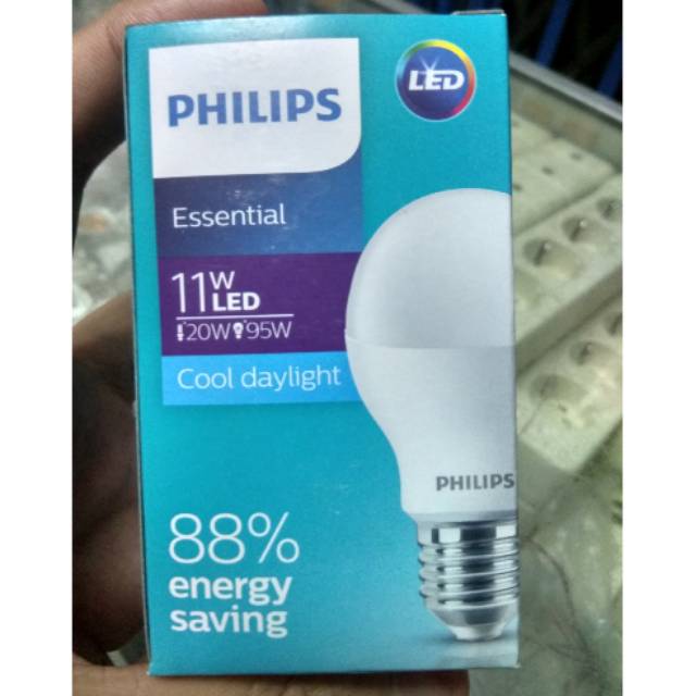 Jual PHILIPS LAMPU LED 11 WATT ORIGINAL HEMAT ENERGI | Shopee Indonesia