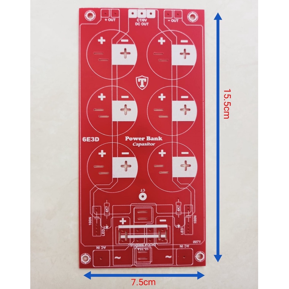 Jual PCB PSU 6 ELCO Pcb power bank Capasitor elcho 6 pcb elco 6 ...