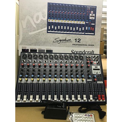 Jual audio mixer soundcraft signature12/signature 12 ( 12ch ) usb ...