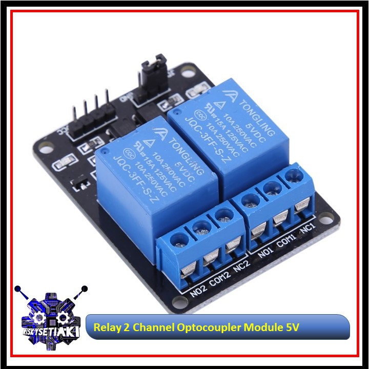 Jual Relay 2 Channel Optocoupler Module 5V | Shopee Indonesia