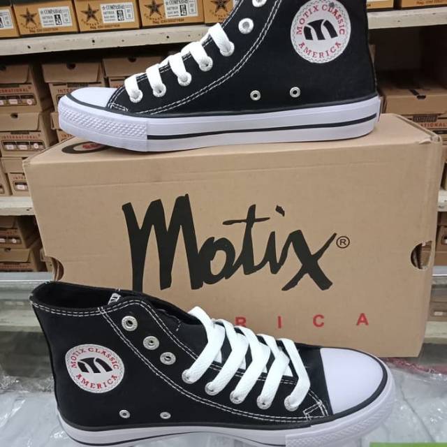 Jual Sepatu Sneakers Sekolah Motix America/Classic Original School High ...