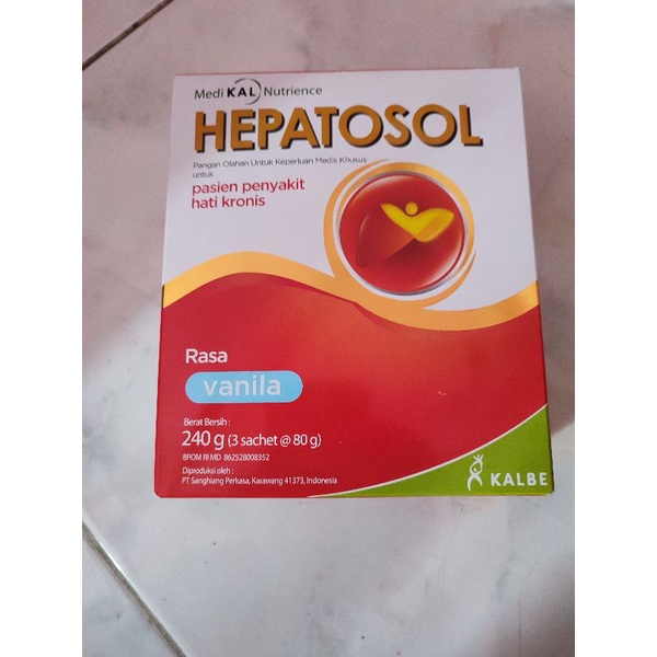 Jual Hepatosol Rasa Vanila 240gr | Shopee Indonesia