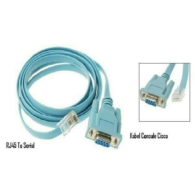Jual Kabel Serial DB9 To Lan RJ45 - Kabel RS232 To LAN RJ45 | Shopee ...