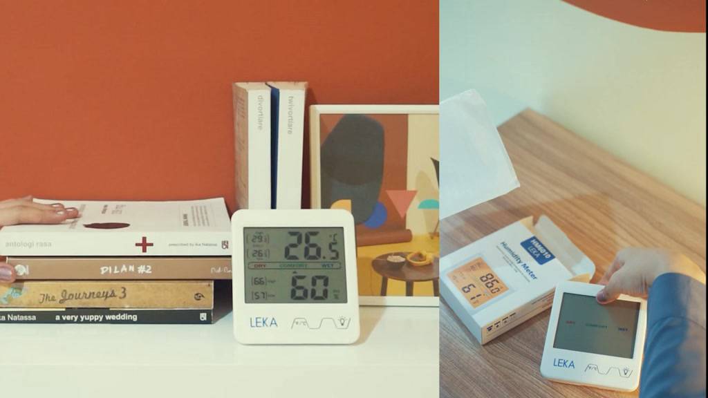 Jual LEKA - HM6010 Humidity Meter - Hygrometer Thermometer - Pengukur ...