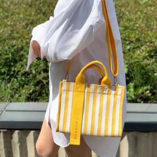 Jual SOLD OUT! MARHEN J. RICO STRIPES BAGS | Shopee Indonesia