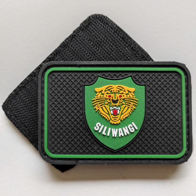 Jual patch rubber logo siliwangi kotak lis hijau/rubber patch siliwangi ... Jual patch rubber logo siliwangi kotak lis hijau/rubber patch siliwangi ...