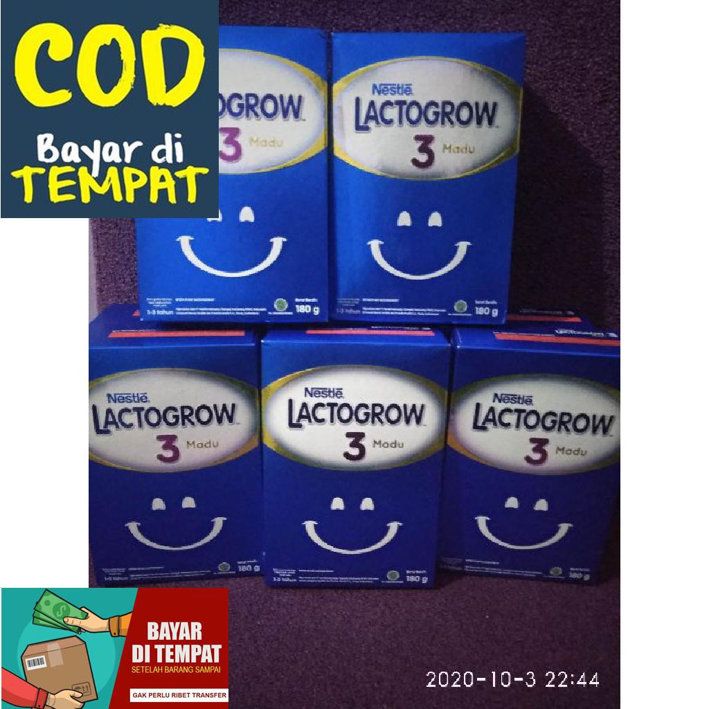 Jual SUSU LACTOGROW 3 MADU 180GR Sultan | Shopee Indonesia
