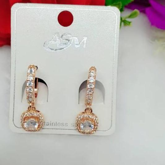 Jual ☁ Anting-anting penuh permata ☟ | Shopee Indonesia