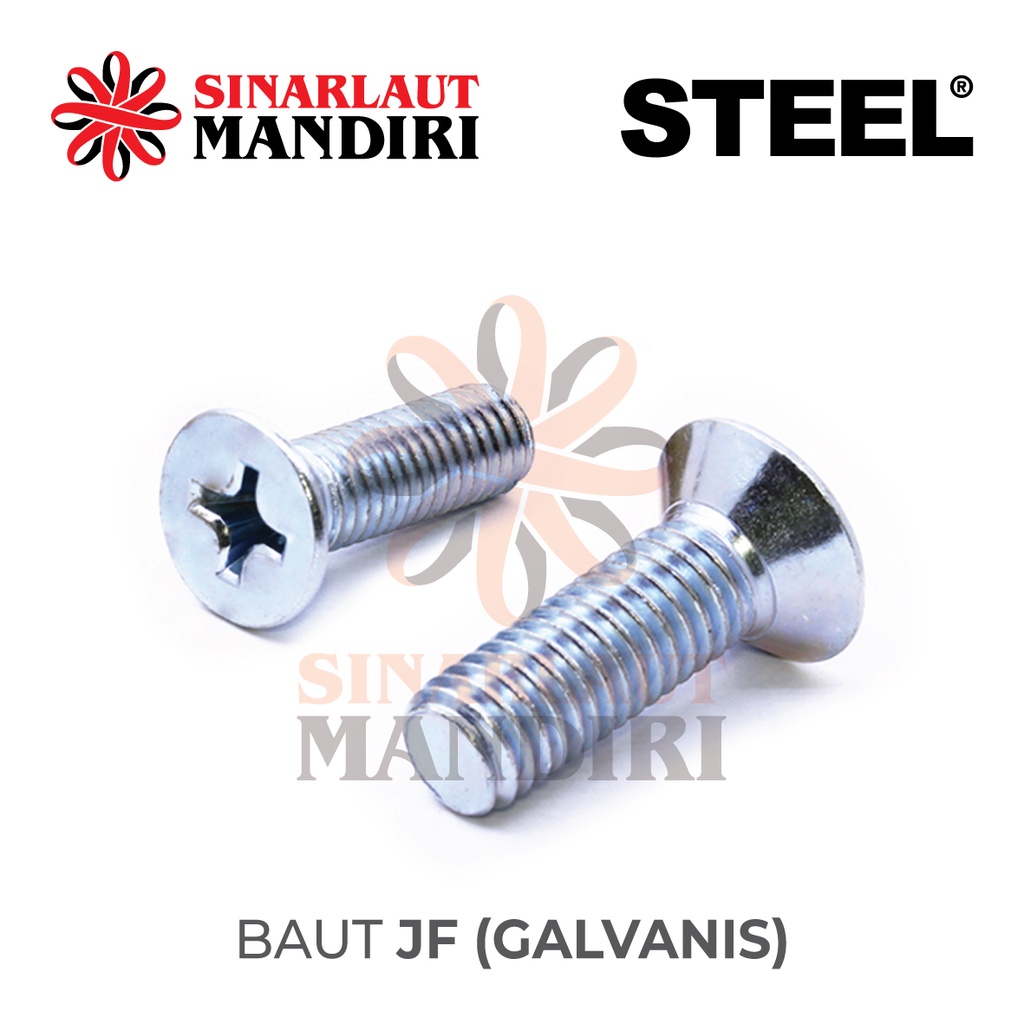 Jual Baut JF / Machine Screw M 5 x 30 | Shopee Indonesia