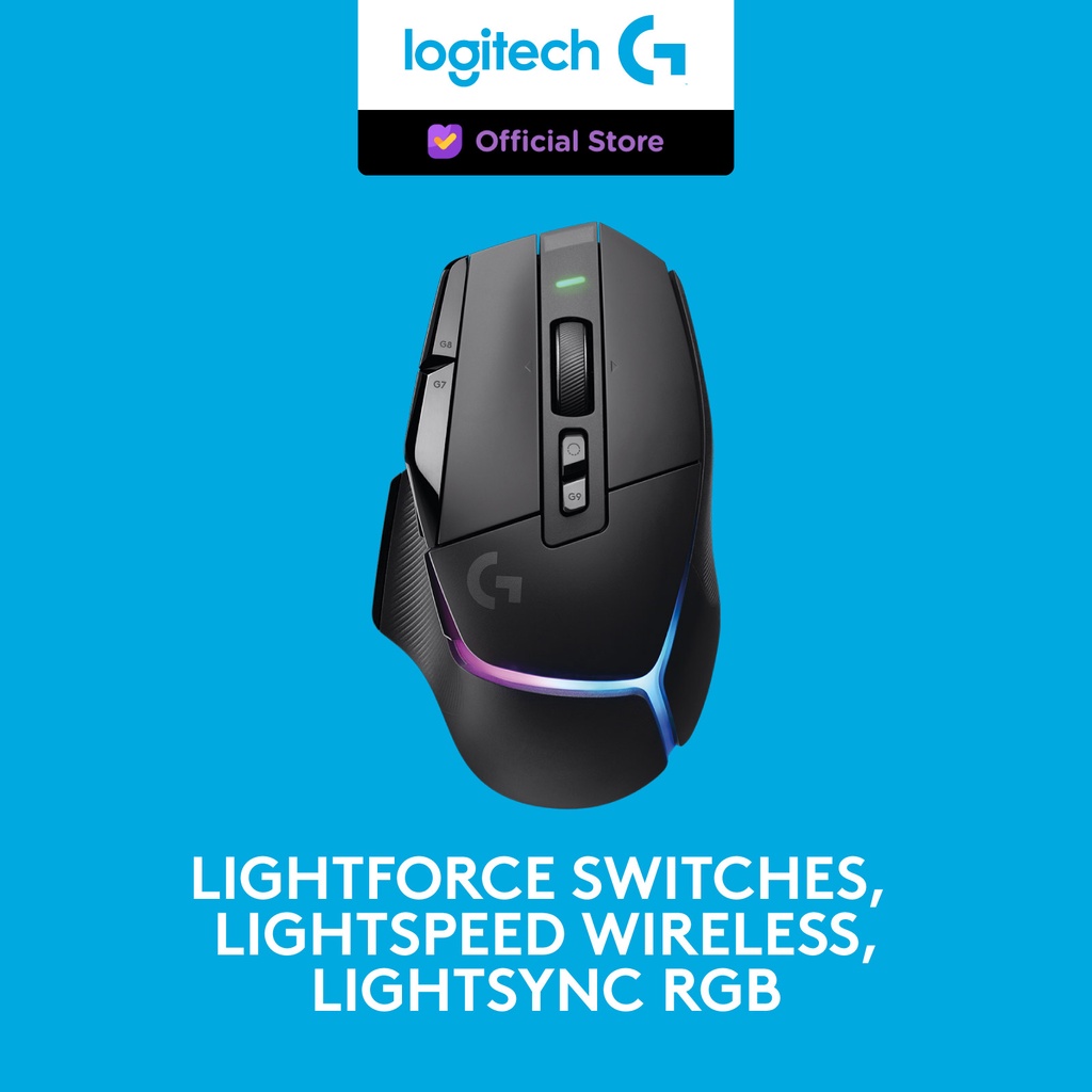 Jual Logitech G502 X Plus HERO High Performance Mouse Gaming Wireless RGB | Shopee Indonesia