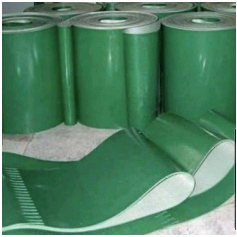 Jual CONVEYOR PVC GREEN FABRIC CACAH TEMBAKAU CUSTOM | SABUK FABRIC ...