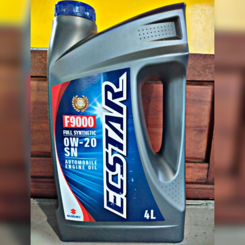Jual Oli Mesin SGO Suzuki Ecstar F9000 0W-20 Full Synthetic Galon 4 ...