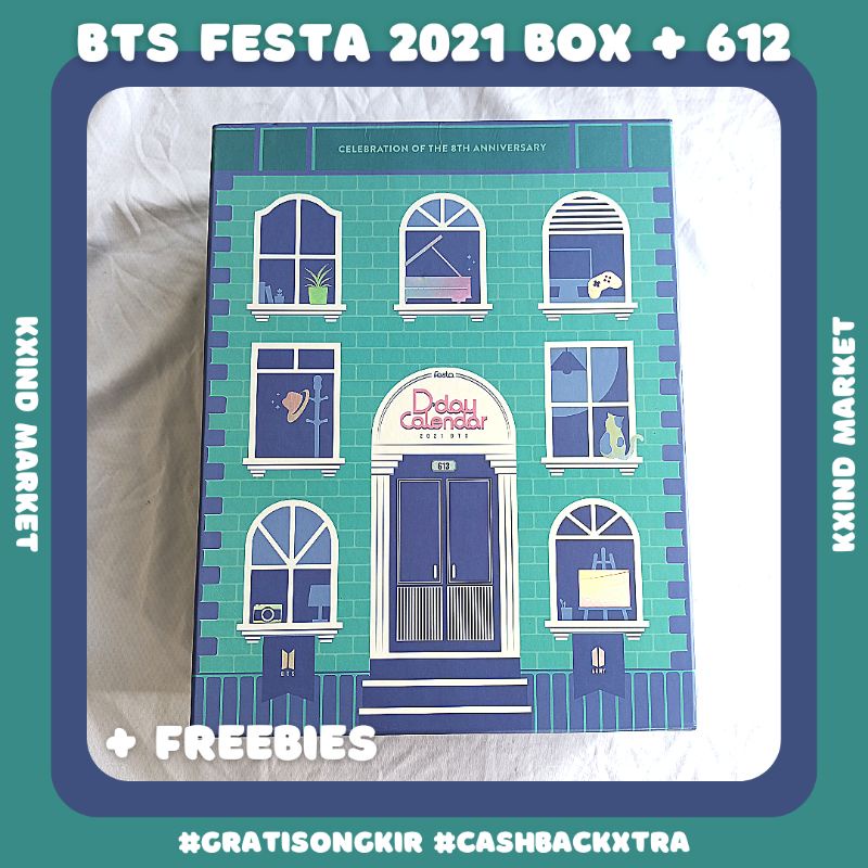 Jual BTS FESTA 2021 Box / BTS festa / album BTS / d day calendar BTS / photocard BTS / PC ...