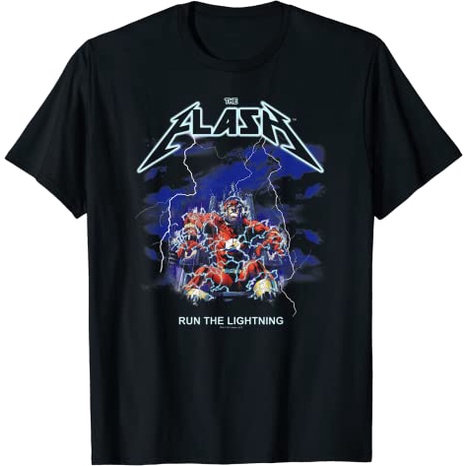 Jual Baju Kaos Dewasa The Flash Run The Lightning T-Shirt Pakaian ...