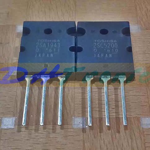 Jual Transistor 2Sa 1943 - 2Sc 5200 Asli Toshiba Dhtron92 Ayo Order ...