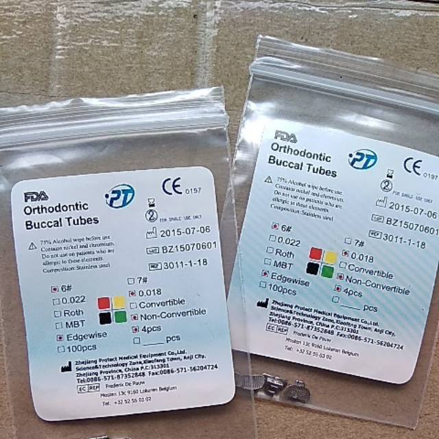 Jual Dental Jaya Buccal Tube // Bucal Tube // Orthodontic PROTECT ...
