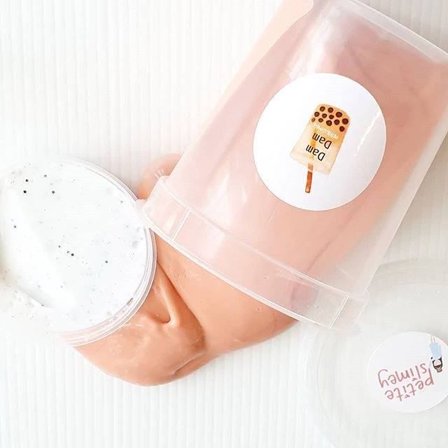 Jual DAM DAM , Thai tea slime , Thai tea | Shopee Indonesia