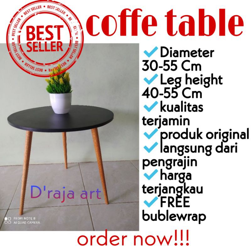 Jual meja tamu minimalis / coffe table / meja kopi murah | Shopee Indonesia