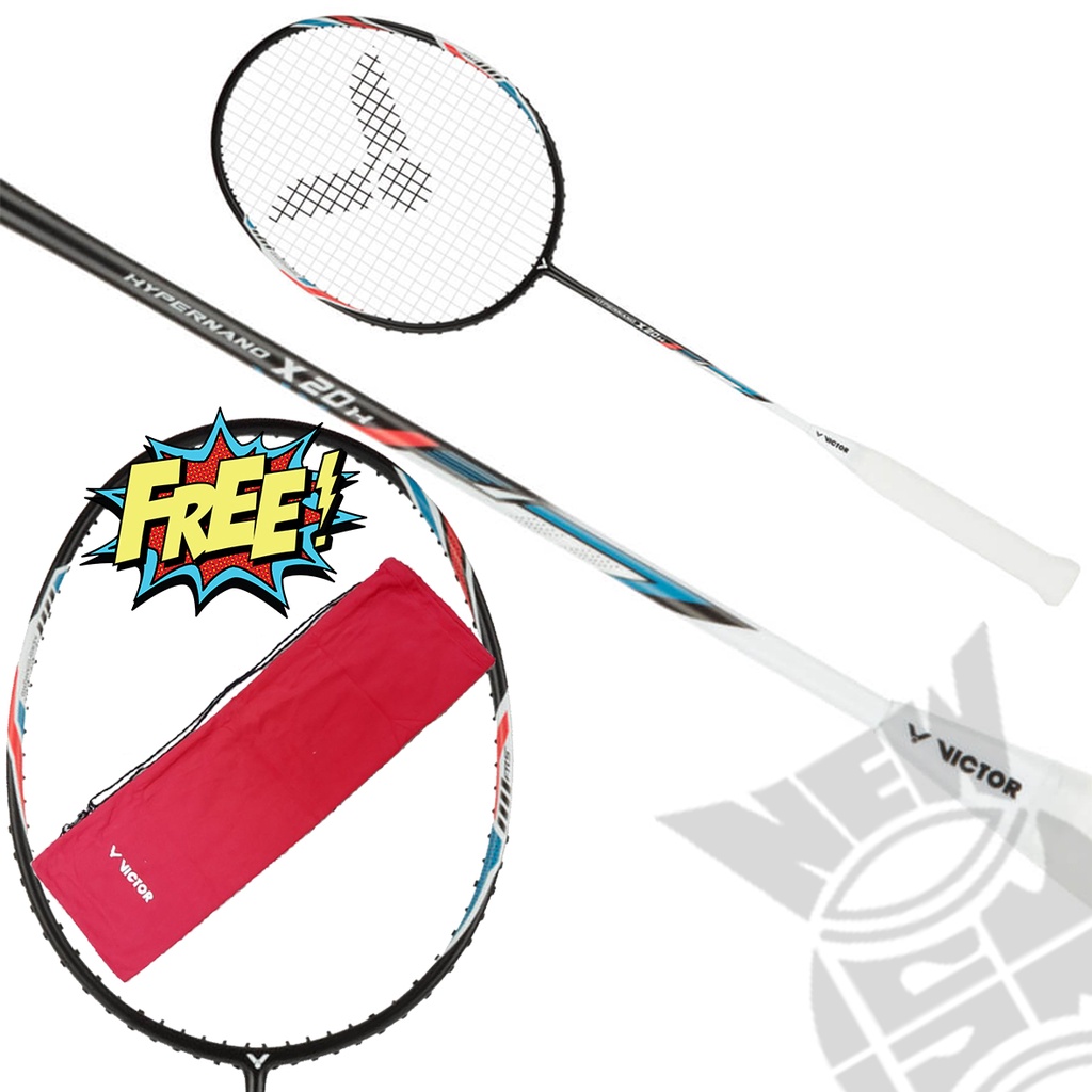 Jual Raket Badminton Victor HYPERNANO X-20H | Shopee Indonesia
