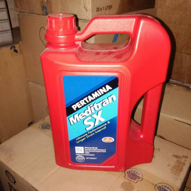 Jual Oli Pertamina Mesin Diesel Meditran SX Sea 15W-40 ( 4 Liter ) | Shopee Indonesia