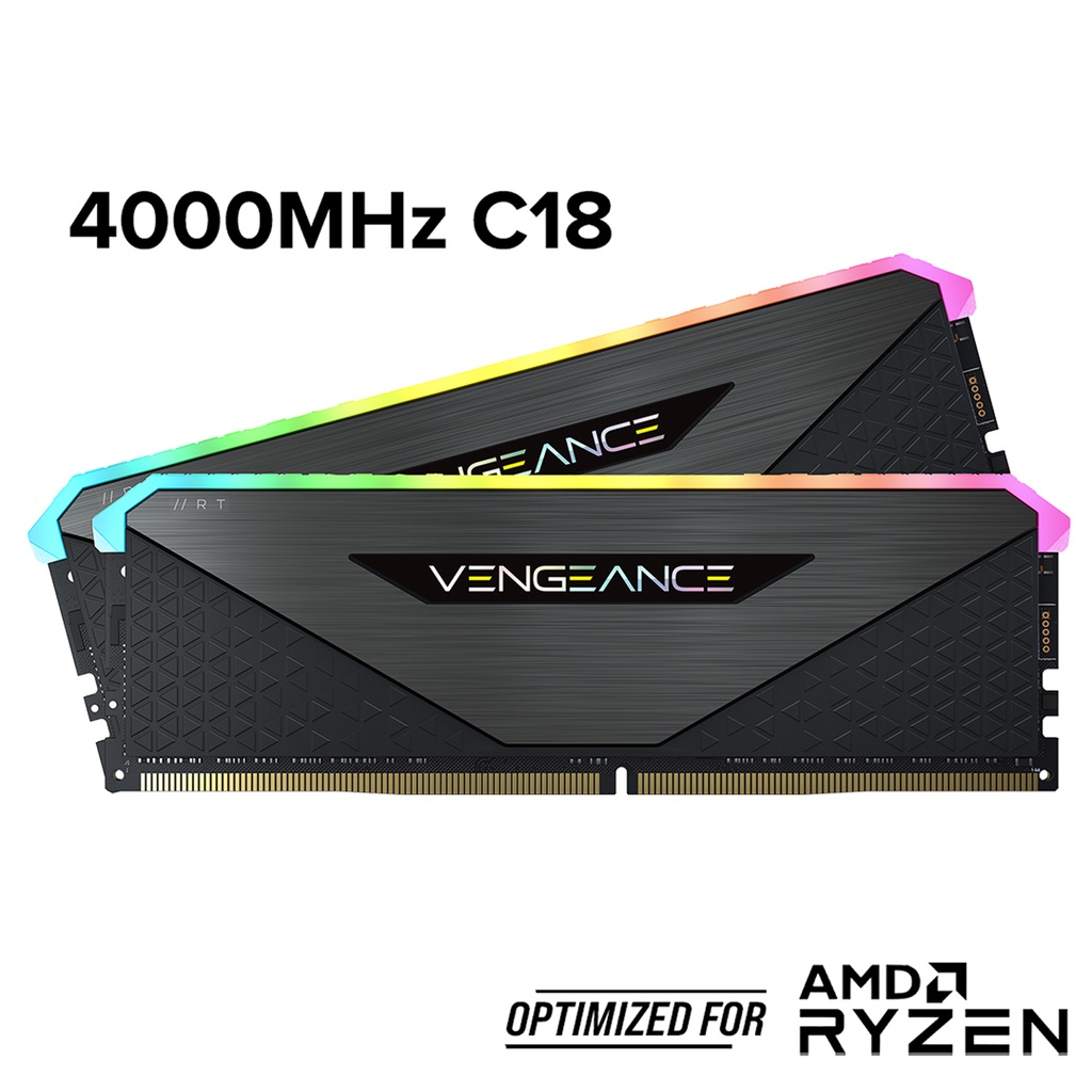 Jual CORSAIR VENGEANCE RGB RT 32GB DDR4 DRAM 4000MHz C18 ...