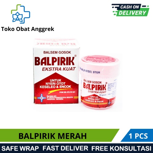 Jual BALPIRIK MERAH/BALSEM UNTUK KESELEO/NYERI OTOT | Shopee Indonesia