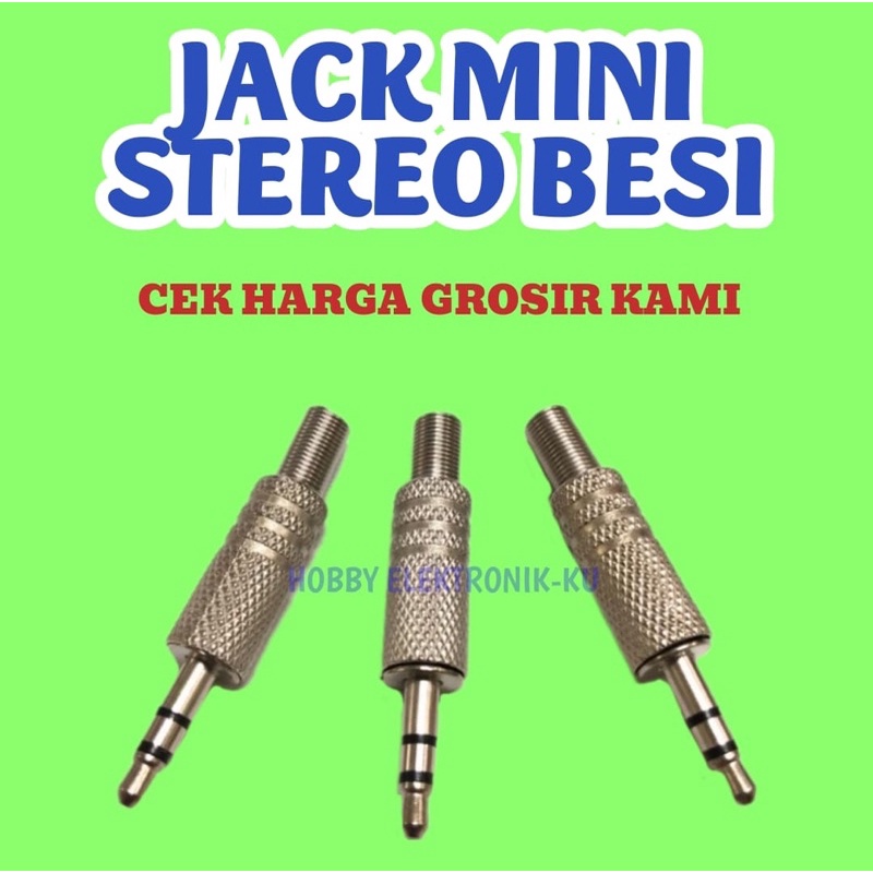 Jual JACK MINI STEREO BESI | Shopee Indonesia