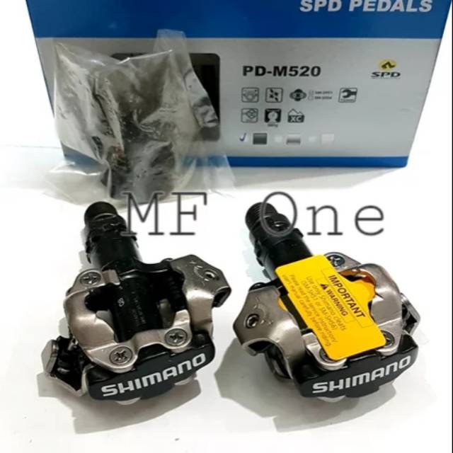 Jual Pedal Cleat MTB Shimano M520 Original | Shopee Indonesia