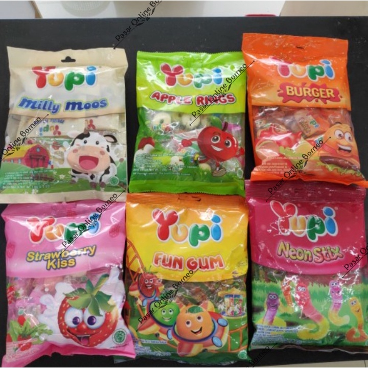 Jual Permen Yupi Semua Rasa All Varian Rasa Semua Bentuk | Shopee Indonesia