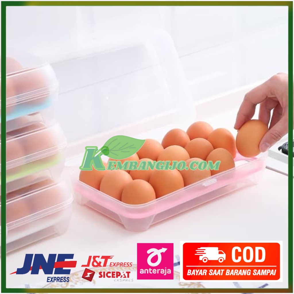 Jual Kotak Rak Telur 15 Lubang Sekat Kotak Dengan Sekat Khusus Telor ...
