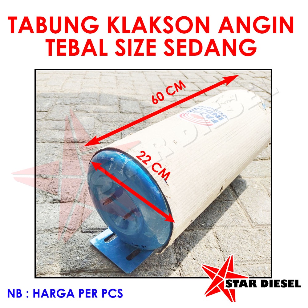 Jual TABUNG KLAKSON ANGIN TEBAL SIZE BESAR UNTUK TRUK BUS TABUNG ANGIN ...