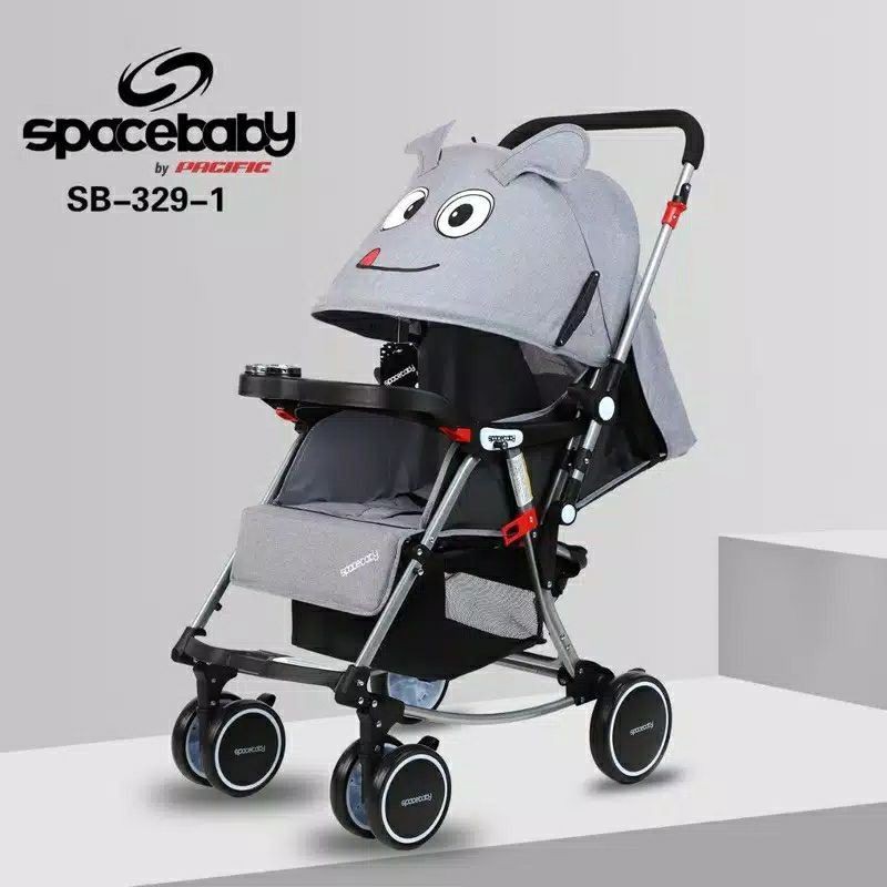 Jual (FREE KARDUS BUBBLE WRAP)Stroller spacebaby SB 329 SB 329- 1 SB ...
