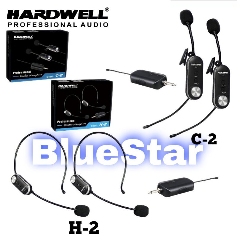 Jual Mic Wireless Hardwell C2 - H2 Original Ashley MRC 200 MRH 200 HS ...