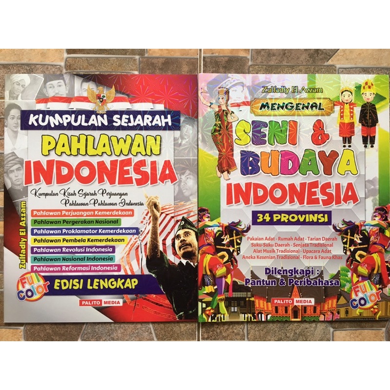 Jual Buku Kumpulan Sejarah Pahlawan Indonesia | Mengenal Seni Budaya Indonesia PL | Shopee Indonesia