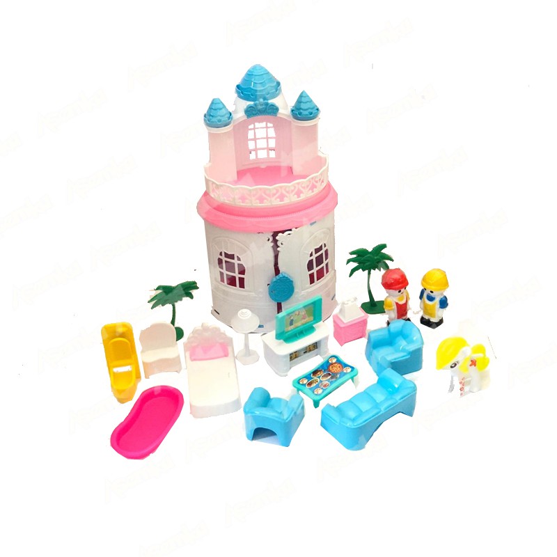 Jual [COD] Mainan Koleksi Anak Cewek Castle Kuda Poni Kecil Home ...