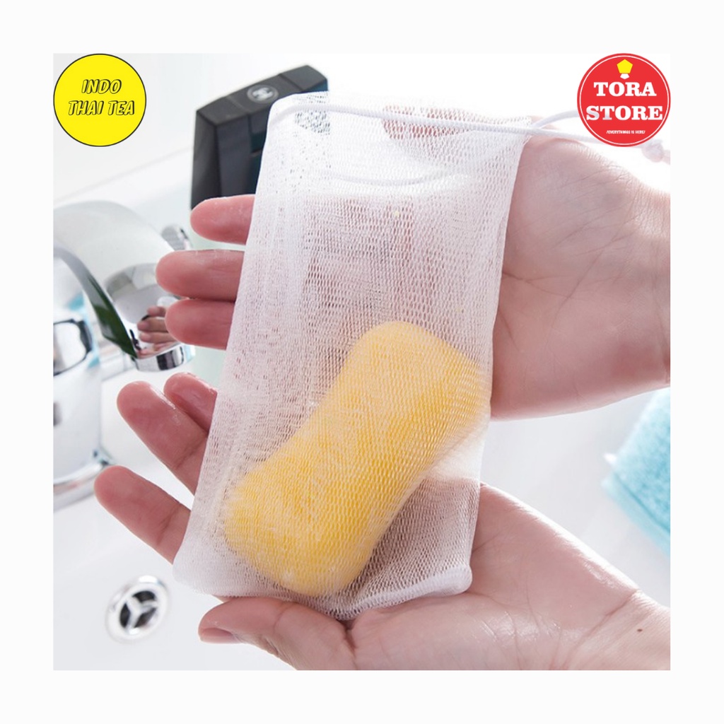 Jual Kantong Jaring Halus Pembuat Busa Sabun Batang Bubble | Shopee ...