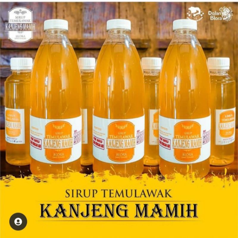 Jual Minuman Tradisional Sirup Temulawak Kanjeng Mamih 600ml Oleh oleh ...