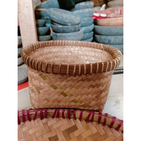 Jual Tumbu Bambu Mini Tempat Seserahan Nasi Hantaran Dll | Shopee Indonesia
