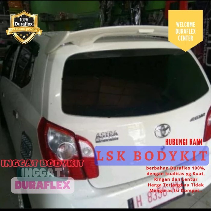 Jual spoiler agya Mugen yups KUAT ,TEBAL, LENTUR | Shopee Indonesia