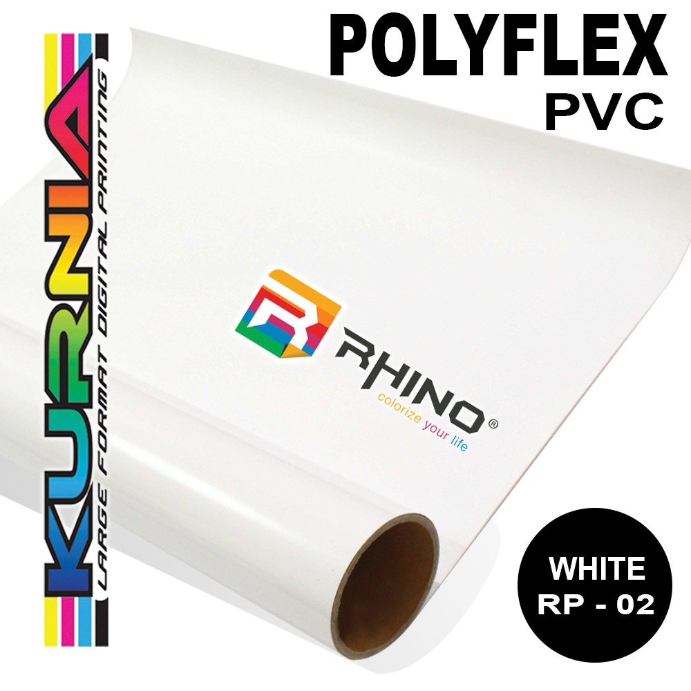 Jual POLYFLEX KOREA RHINO PVC WHITE | Shopee Indonesia