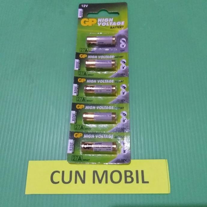 Jual Baterai remote GP 27A High Voltage Battery 12V Original|Premium ...